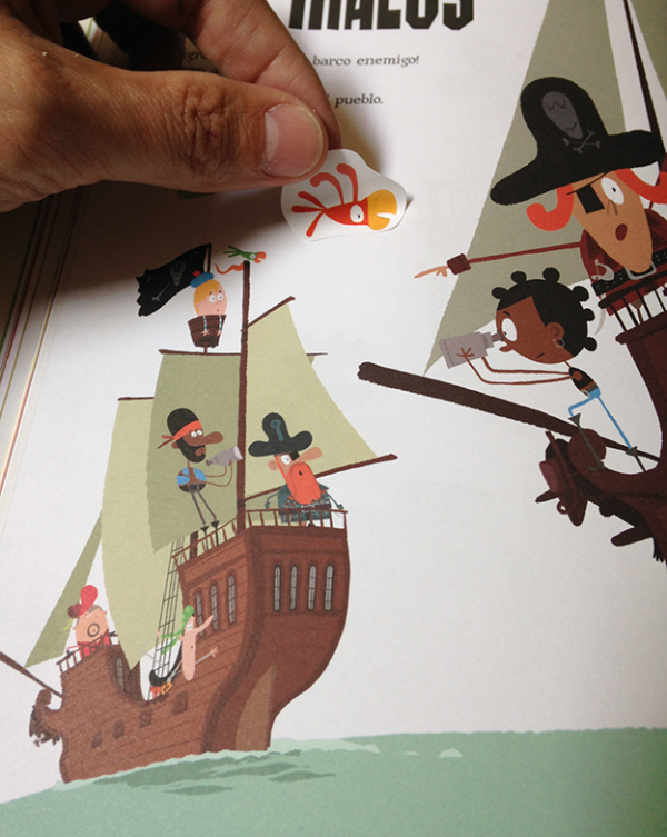 Pirate Sticker Book – Òscar Julve